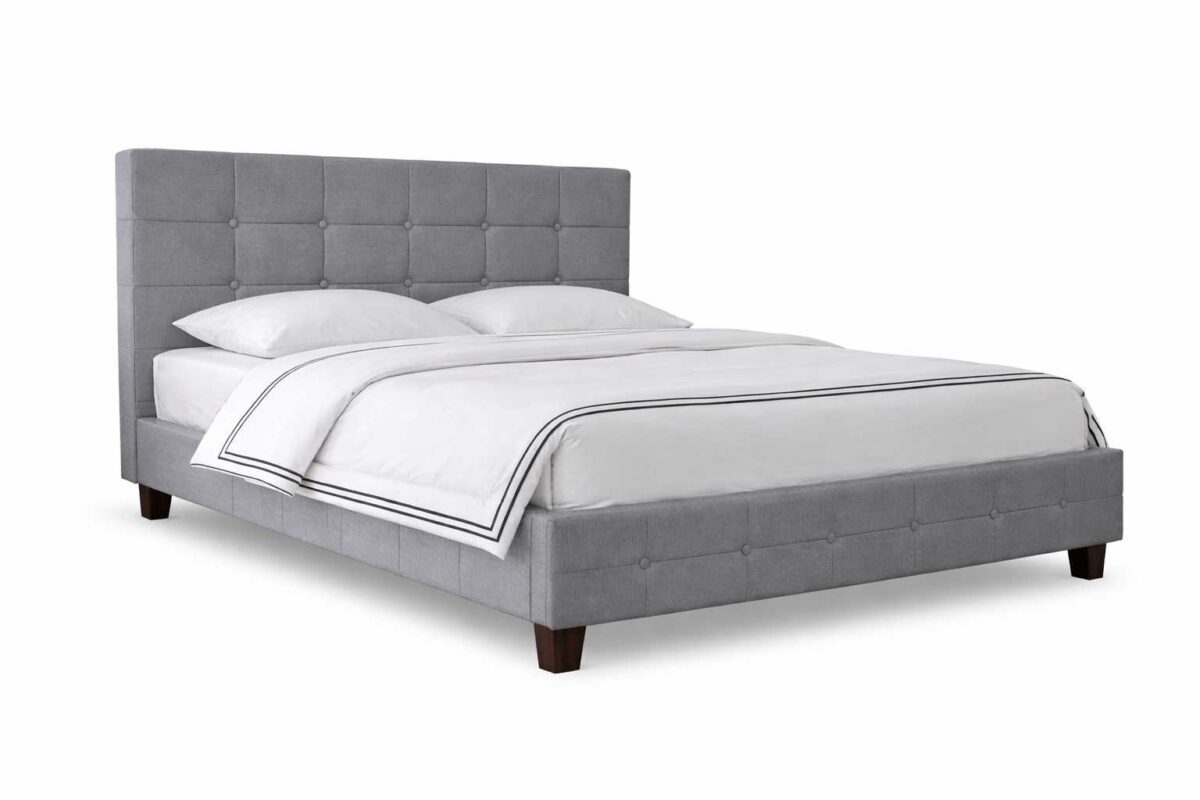 Bonde Bed Set | Tufted Upholstered Bed with Plush Comfort