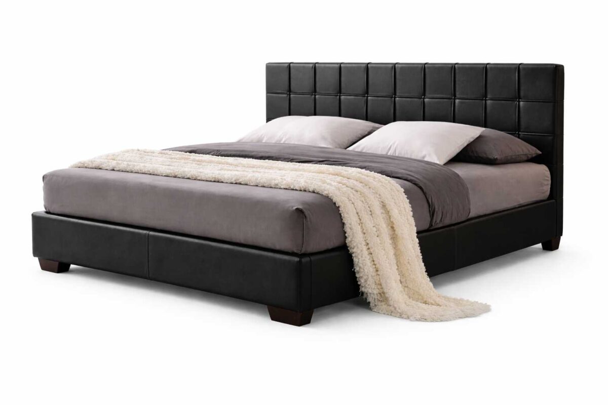 Emanon Bed Set | Modern Bed with Panel Headboard – Renome